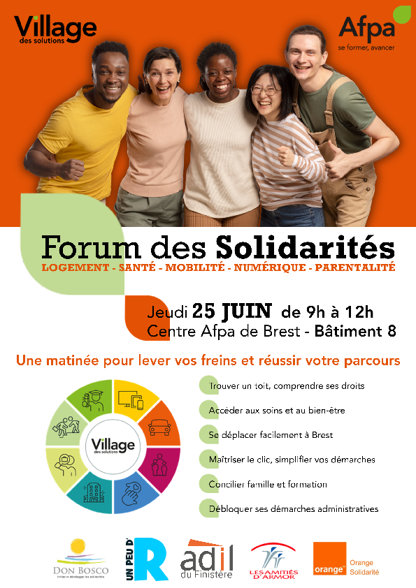 Forum des solidarités - AFPA - Brest - ADIL du Finistère